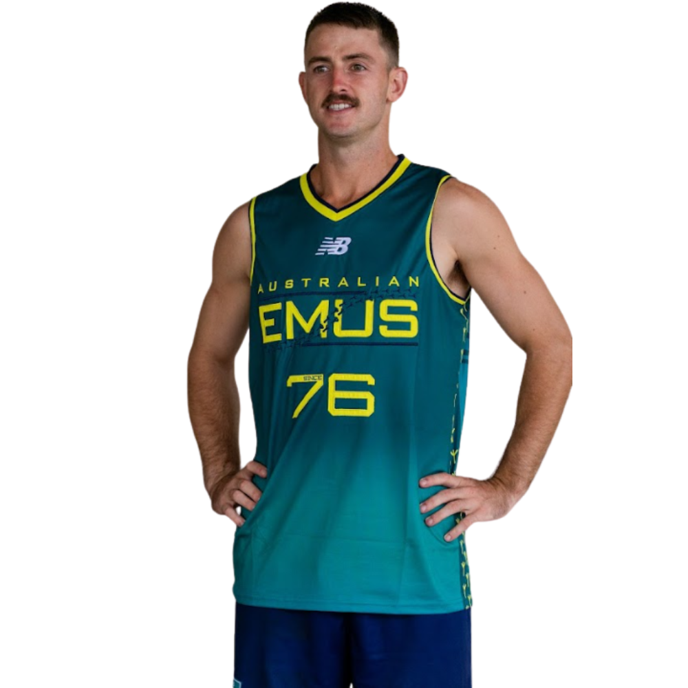 Touch Football Australia | Emus Basketball Singlet – Belgravia Apparel ...