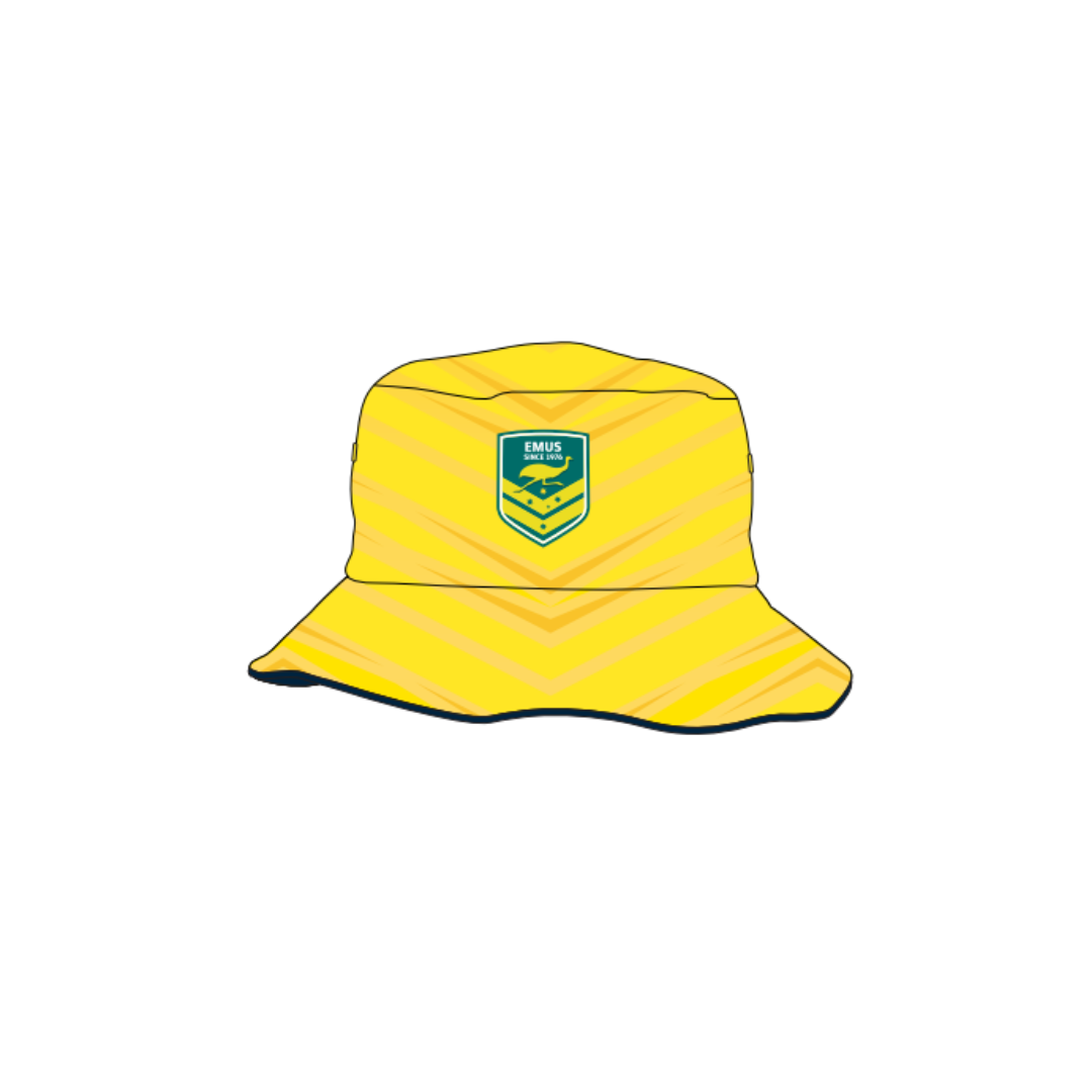 Touch Football Australia | Emus Reversible Bucket Hat – Belgravia ...