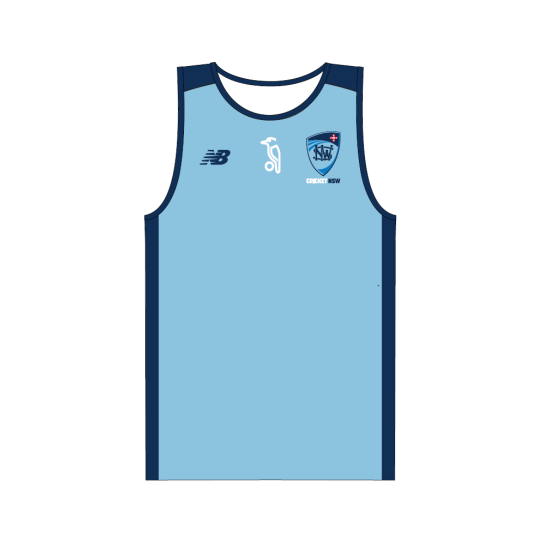 Cricket NSW - Academy | New Balance Training Singlet - Mens – Belgravia ...